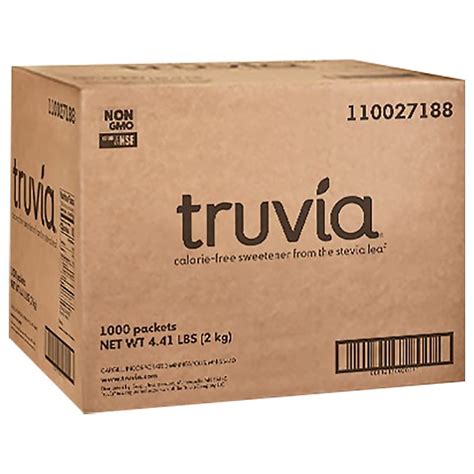 Truvia Natural Sweetener 1000carton 110027188 Image 1