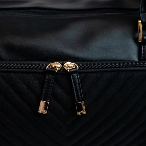 DOUBLE ZIP SATCHEL MIDNIGHT