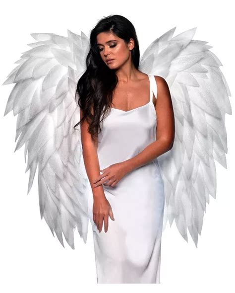 Featherless White Wings 90cm As Costume Accessory Horror