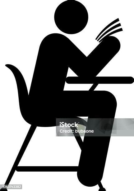 학교 데스크 아이콘 긴 그림자에 공부에 대한 스톡 벡터 아트 및 기타 이미지 공부 그림자 녹색 Istock