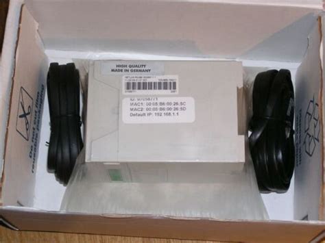 New Helmholz 700 885 1md11 Netlink Router Analog 56k Modem 4 Port Ethernet Cosyss