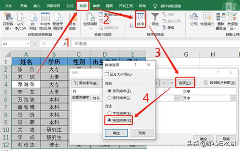 你真的会excel排序吗？这四种高级排序不容错过 正数办公