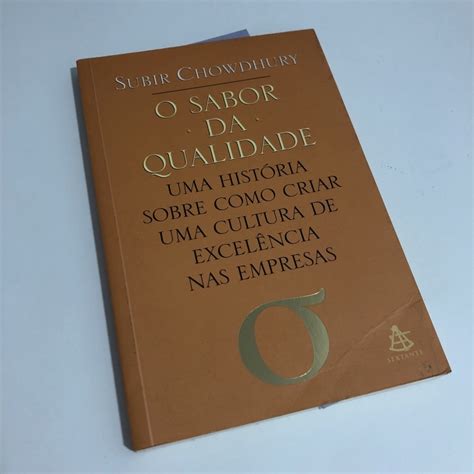 Livro O Sabor Da Qualidade Subir Chowdhury Shopee Brasil