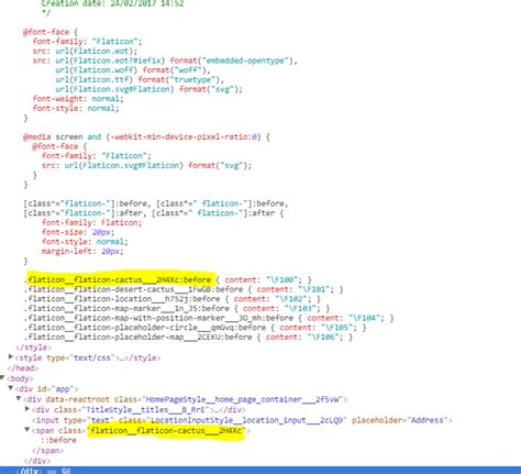 Css Loading Font Icons With React Stack Overflow