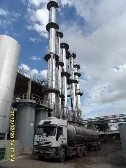 Stainless Steel Distillation Process Industrial Ethanol Equipment