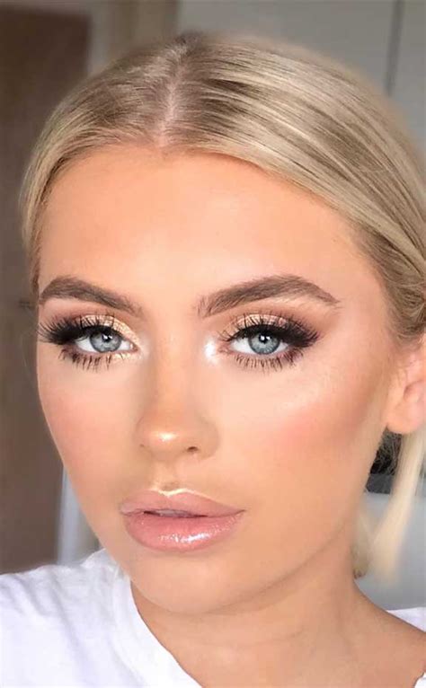 Wedding Makeup For Blue Eyes Summer Wedding Makeup Glam Wedding