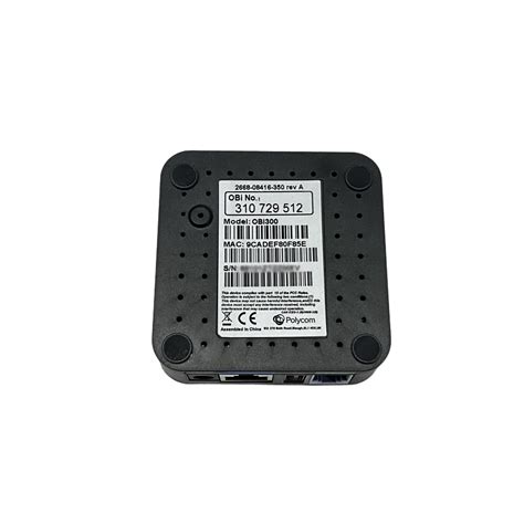 New Polycom Ata 186 Pots Line Voice Adapterethernet Usb Fxs Ata Sip