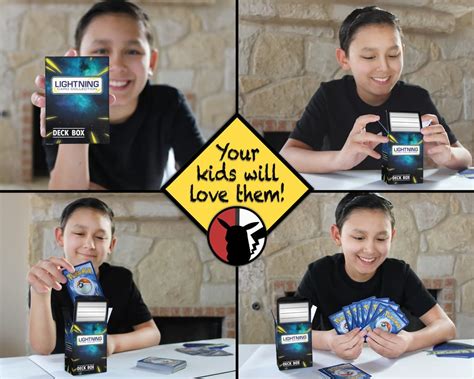 Lightning Card Collection Box Bundle Includes And Compatible With 50