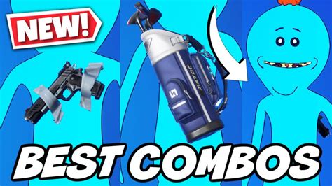 Best Combos For New Mr Meeseeks Skin Mr Meeseeks Bundle