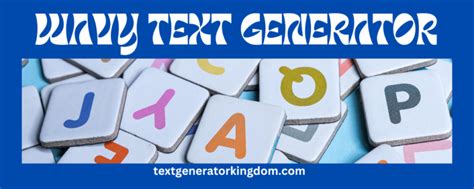 How To Create Wavy Text Using Wavy Text Generator