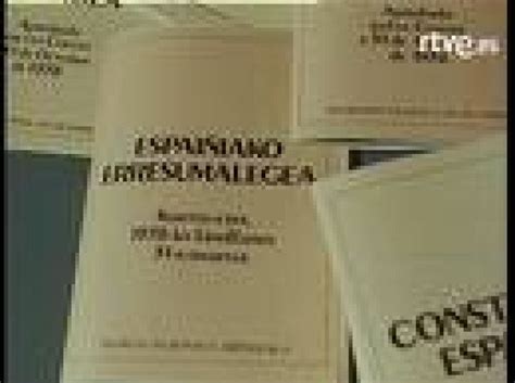 Fue Noticia En El Archivo De Rtve Referéndum Constitución Del 78