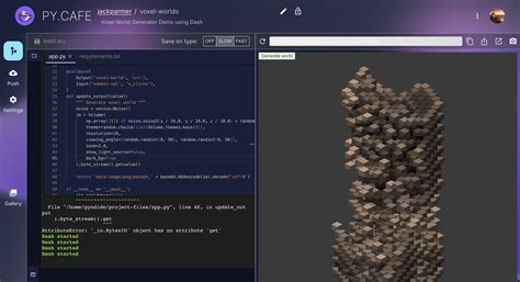 Voxel World PyPI