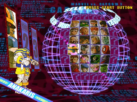 Marvel Vs Capcom 2 Characters