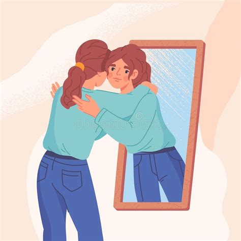 Hugging Mirror Stock Illustrations 63 Hugging Mirror Stock
