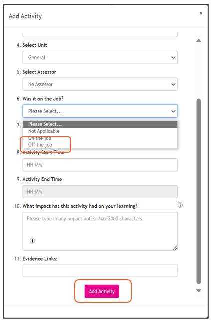 How A Learner Logs Otj Helpdocs
