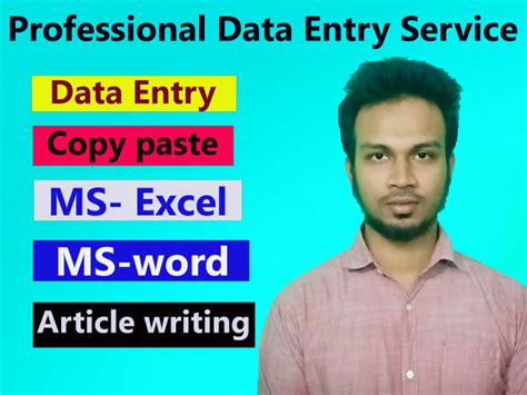 do data entry copy paste typing data collection by washiqur1 fiverr