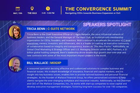 Convergence Summit Speakers