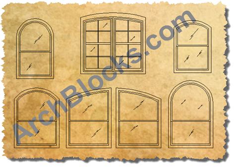 Autocad Window Library Preview Cad Symbols Windows Preview