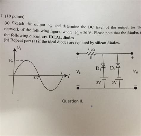 Solved A Sketch The Output V0 And Determine The Dc Lev