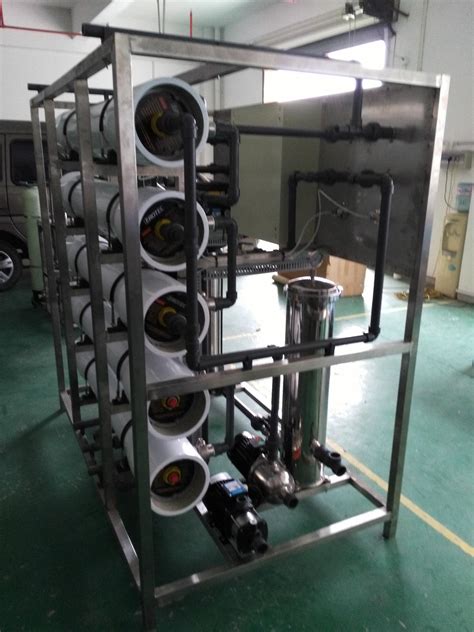 2吨小时二级ro反渗透去离子水生产设备 大型工业高纯水制取系统 阿里巴巴