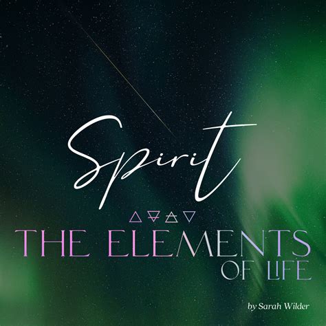 Spiritess Achetype Of The Aether Element Sarahwilderco