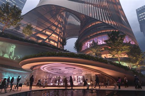 Zaha Hadid Architects Brings Futuristic Tower C To Shenzhens Skyline