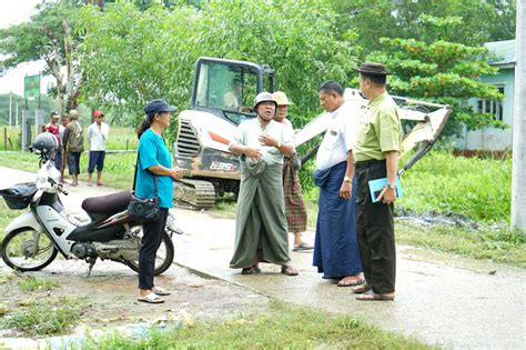 ဘိုကလေးမြို့နယ်တွင် ကျောင်းပတ်ဝန်းကျင် ရေစီးရေလာ ကောင်းမွန်ရေးလုပ်ငန်းမ