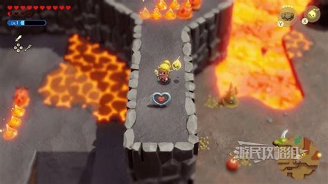 《塞尔达传说智慧的再现》全心之碎片位置及获取方法 心之碎片收集攻略 奥尔汀火山 3楼猫