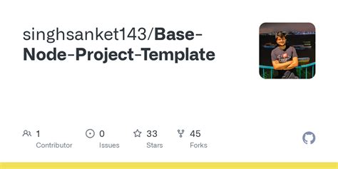 Github Singhsanket Base Node Project Template