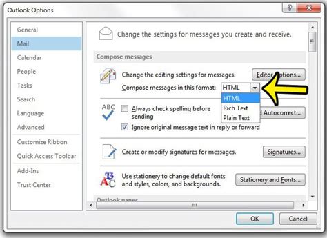 Outlook Inbox Layout