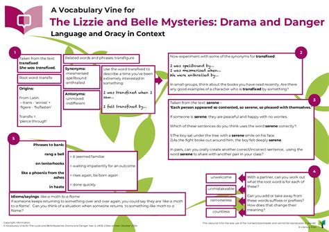 The Lizzie And Belle Mysteries Drama And Danger Literacy Tree