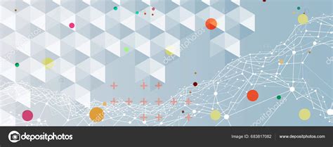 Technology Abstract Futuristic Science Background Internet Business Big