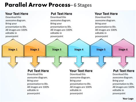 Parallel Arrow Process PPT Images Gallery PowerPoint Slide Show PowerPoint Presentation