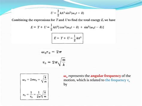 PPT CLASSICA DYNAMIC OF PARTICLES AND SYSTEMS CHAPTER Oscillations PowerPoint Presentation