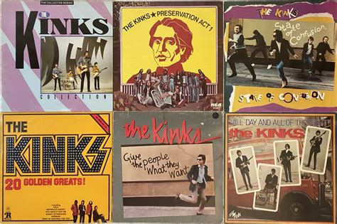 Lot 807 The Kinks Lp Collection