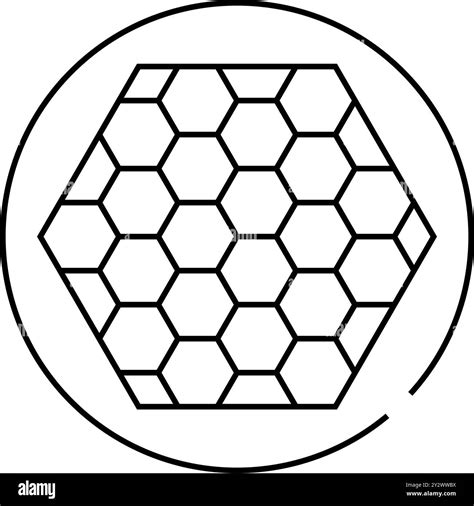 Nuclear Reactor With Fuel Rods Line Icon Vector Illustration Stock Vector Image And Art Alamy