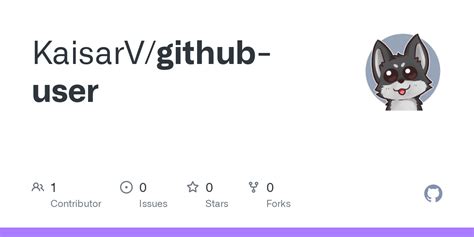 Github Kaisarvgithub User