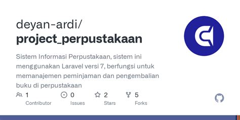 github deyan ardi project perpustakaan sistem informasi perpustakaan sistem ini menggunakan