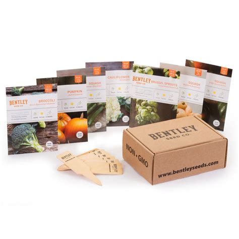 Harvest Garden Seed Packet Kit Bentley Seeds