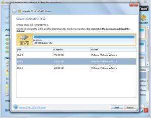 Migrate Windows System From One Disk To Another Disk