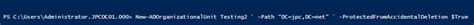 Adding Active Directory Organization Units Johnson Premier Blog
