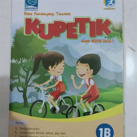 Promo Ori Kupetik Sd Kelas 1b Buku Pendamping Tematik Diskon 26 Di Seller Harui Store Karet
