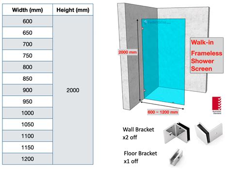 What Size Glass Panel For Shower Glass Designs