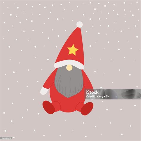 산타클로스 플랫 라인 아이콘입니다 크리스마스 일러스트레이션 카드 포장 웹 초대장 배너 12월에 대한 스톡 벡터 아트 및 기타 이미지 Istock