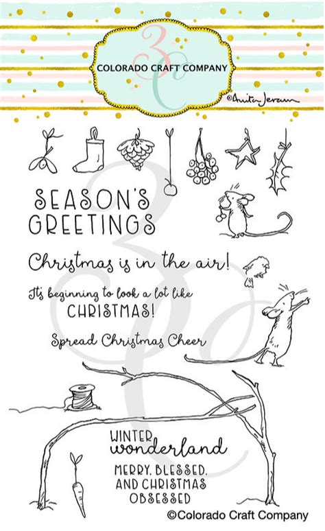New Colorado Craft Company Anita Jeram Christmas Obsessed