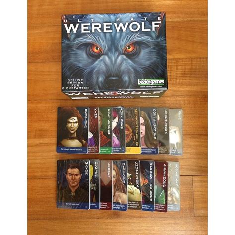 Ultimate Werewolf Deluxe Edition Across The Board Game Cafe