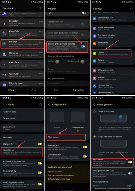 Samsung Galaxy One Ui 61 Allows You To Hide The Navigation Gesture Bar