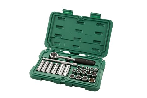 Sata 22 Pc 38″ Drive 6 Point Metric Socket Set Albawardi Tools And