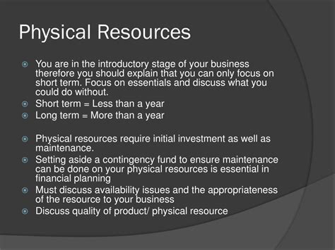 Ppt Physical Resources Powerpoint Presentation Free Download Id 2123847