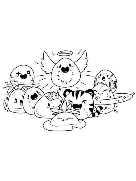 Slime Rancher Coloring Pages